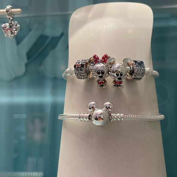 Pandora | Jewelry | Pandora Disney Silver Mickey And Minnie Mouse ...